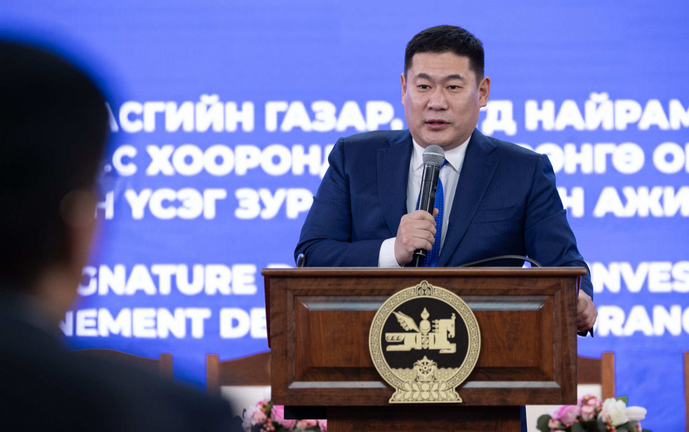 Л Оюун Эрдэнэ Франц Улстай хөрөнгө оруулалтын гэрээ байгуулснаар Засгийн газрын 14 мега төслийн